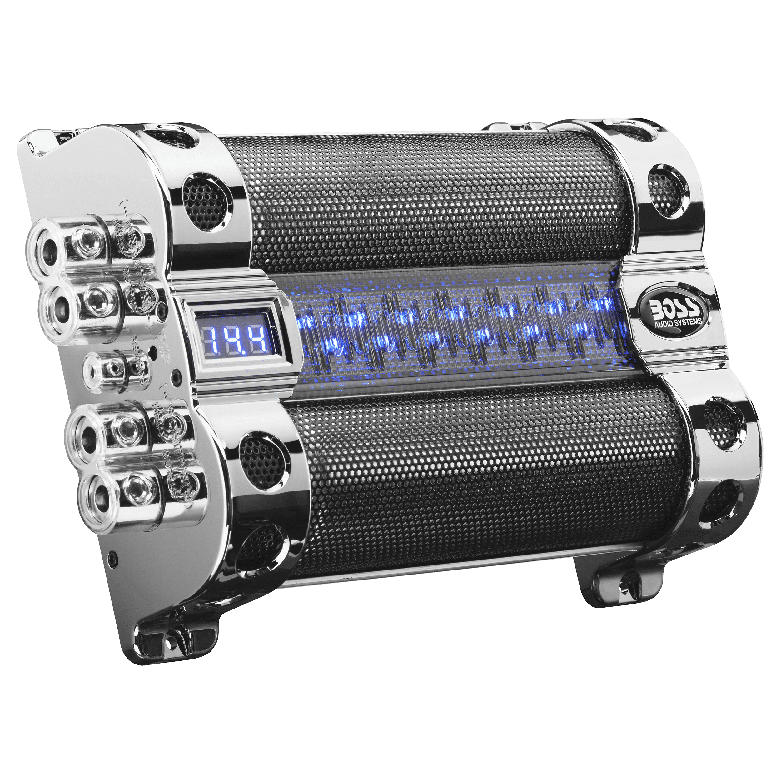 Boss Audio Systems 18 Farad Car Audio Capacitor, Enhance Bass, Digital ...