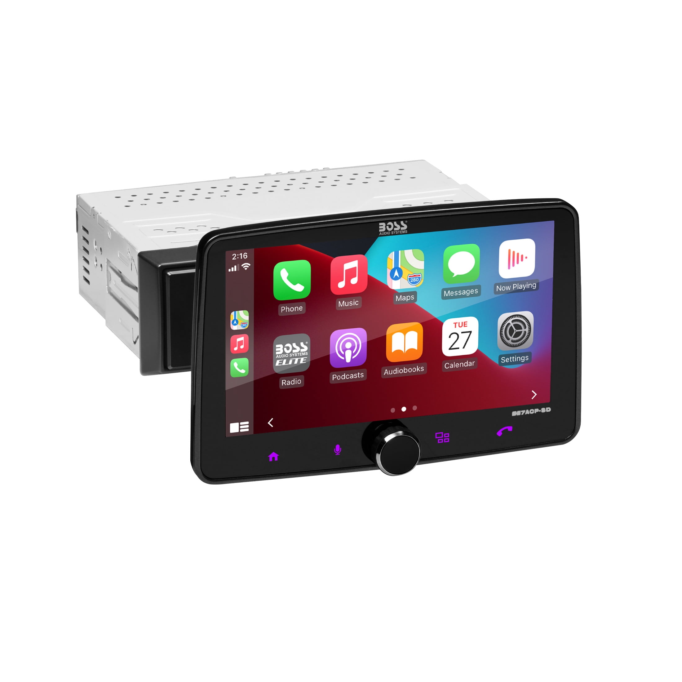 BOSS Audio Systems Elite Series BE7ACP-SD Car Stereo - Walmart.com