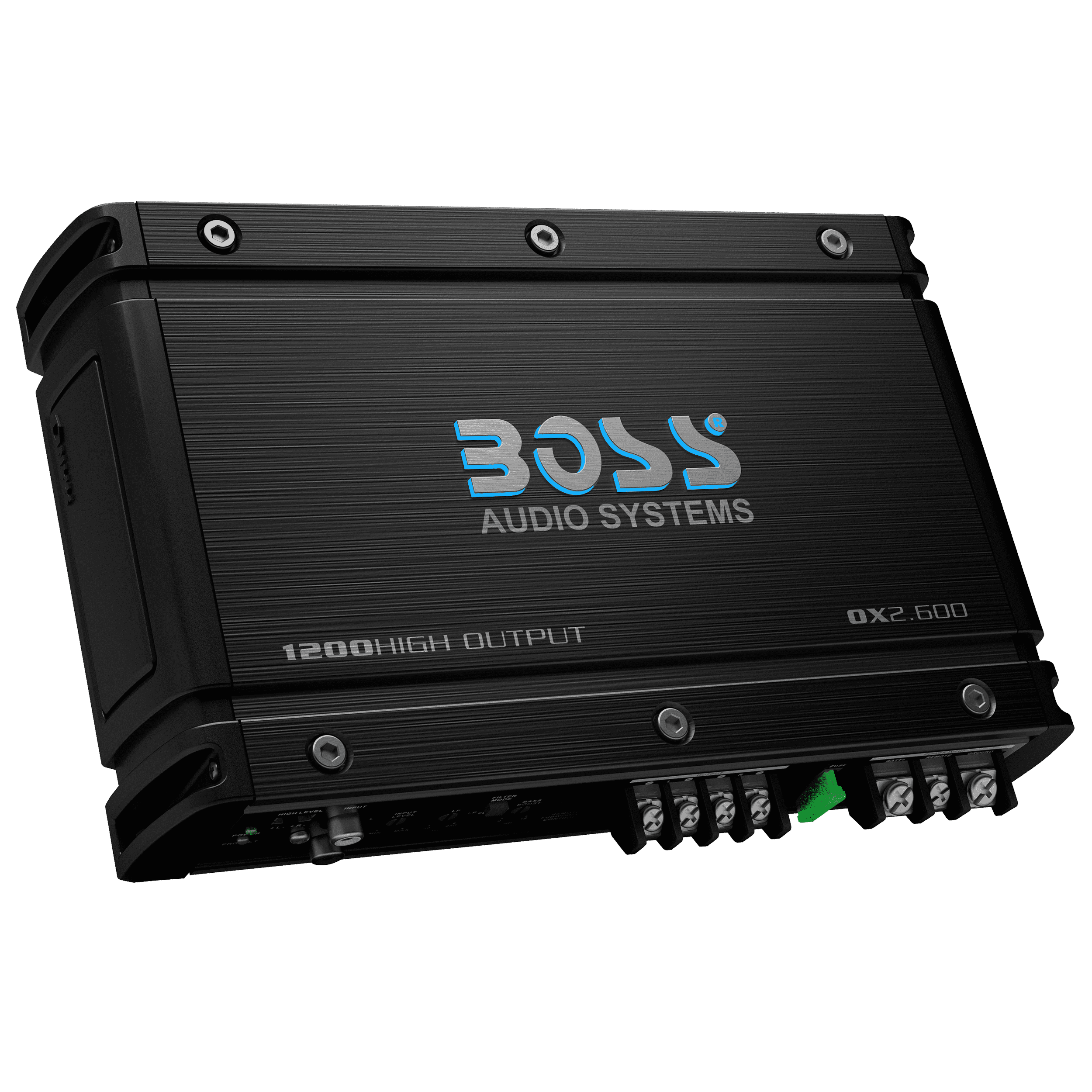 BOSS Audio OX2.600 2 Channel Car Amplifier, 600 Watts, Full Range ...