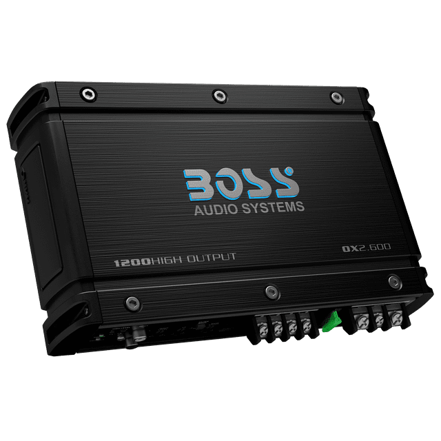 BOSS Audio Systems OX2.600 Onyx Series Car Audio Stereo Amplifier – 600 ...