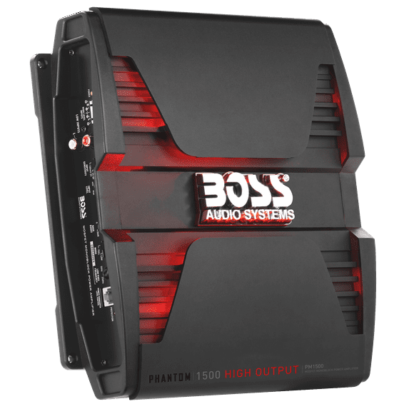 BOSS Audio Systems PM1500 Monoblock Car Amplifier, 1500 Watts, Mosfet ...