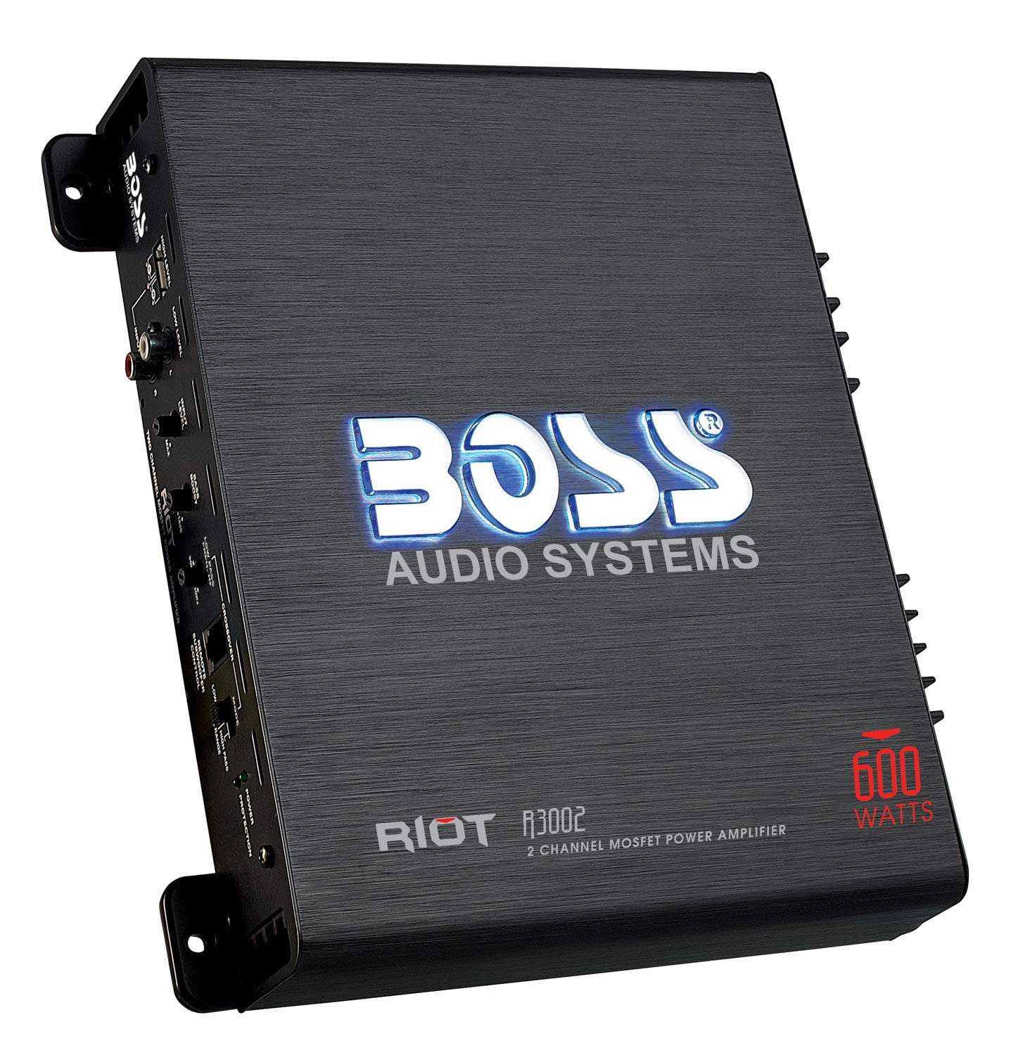 BOSS Audio Systems R3002 - Riot 600 Watt, 2 Channel, 2 4 Ohm Stable ...