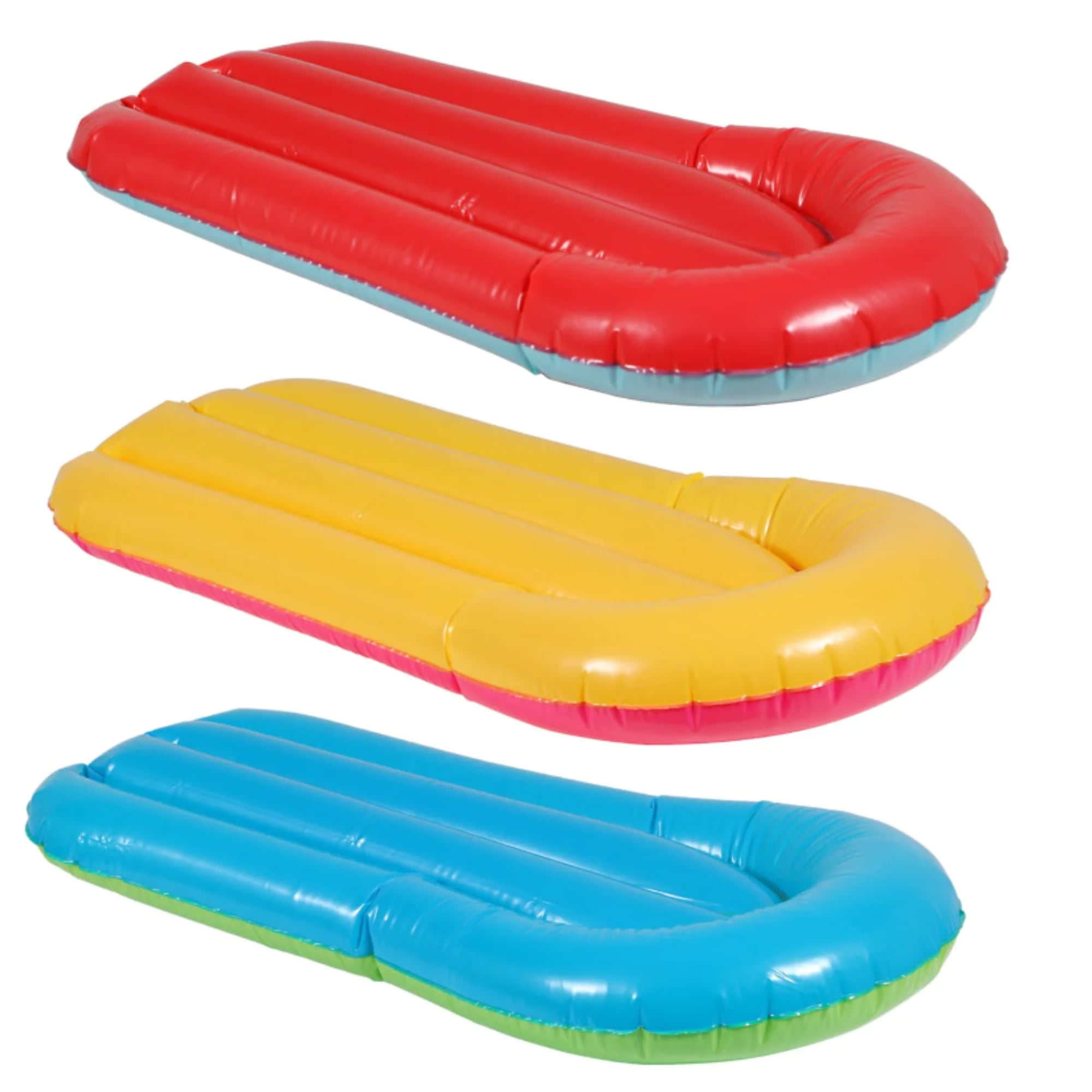 BOSS CLASS Inflatable Swimming Pool Floating Kickboard, 2 Count Pack ...