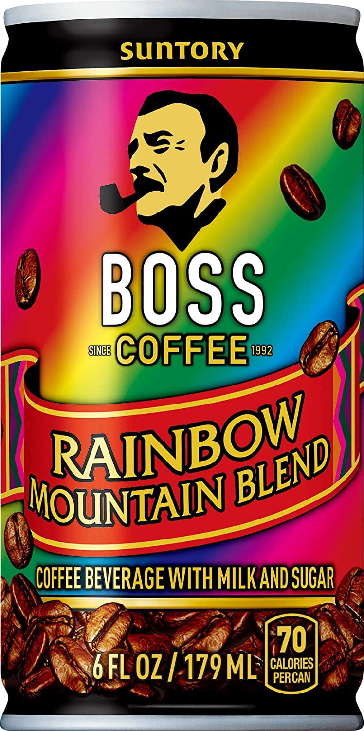 BOSS Coffee by Suntory – Rainbow Mountain Blend Japanese Flash Brew ...