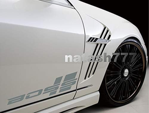 BOSS Decal Sticker Sport car Racing Stripe Emblem Logo Turbo auto ...