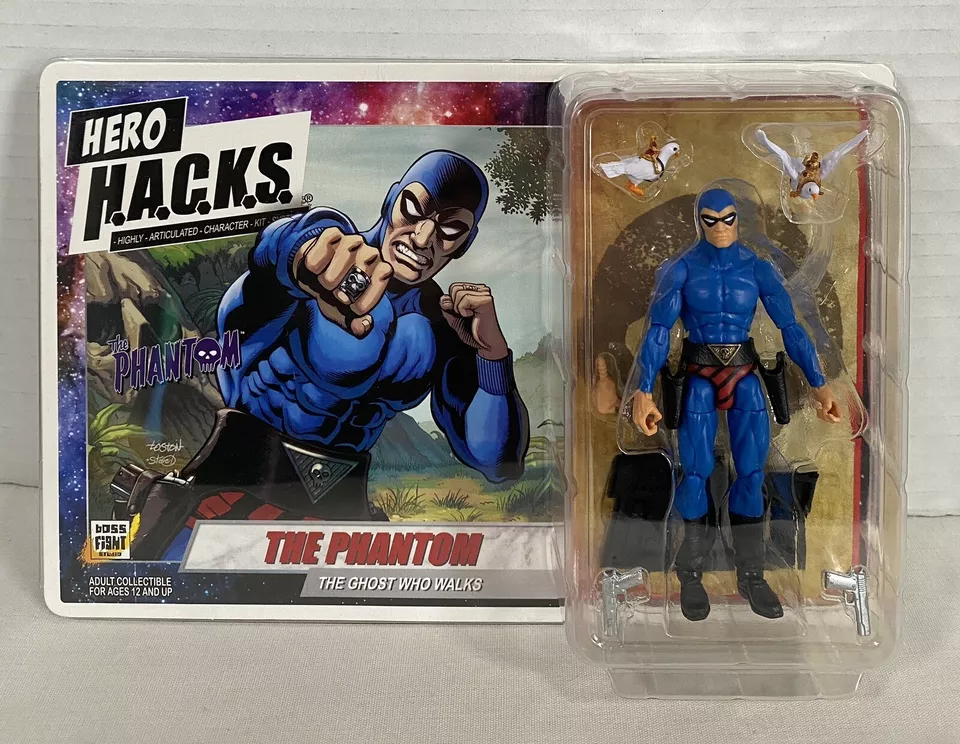 BOSS FIGHT STUDIO Hero Hacks The Phantom Blue ver. NEW figure Vitruvian ...