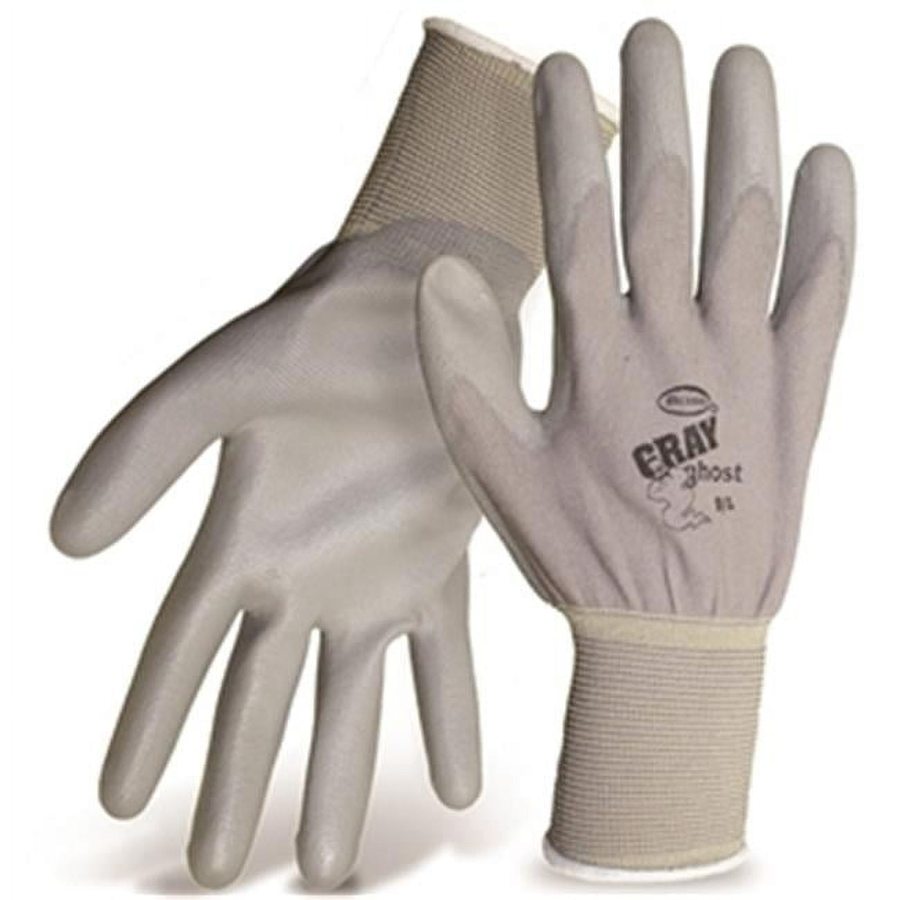BOSS Gray Ghost 3000L General-Purpose Gloves, L, Knit Wrist Cuff ...