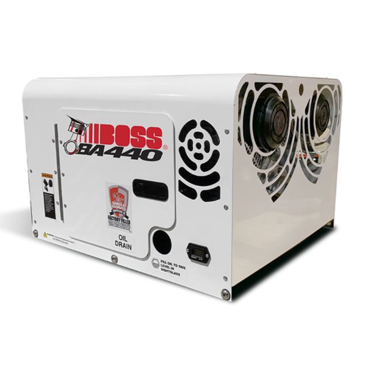 BOSS Industries 20013-006, BA440 Hydraulic Drive Piston Air Compressor ...