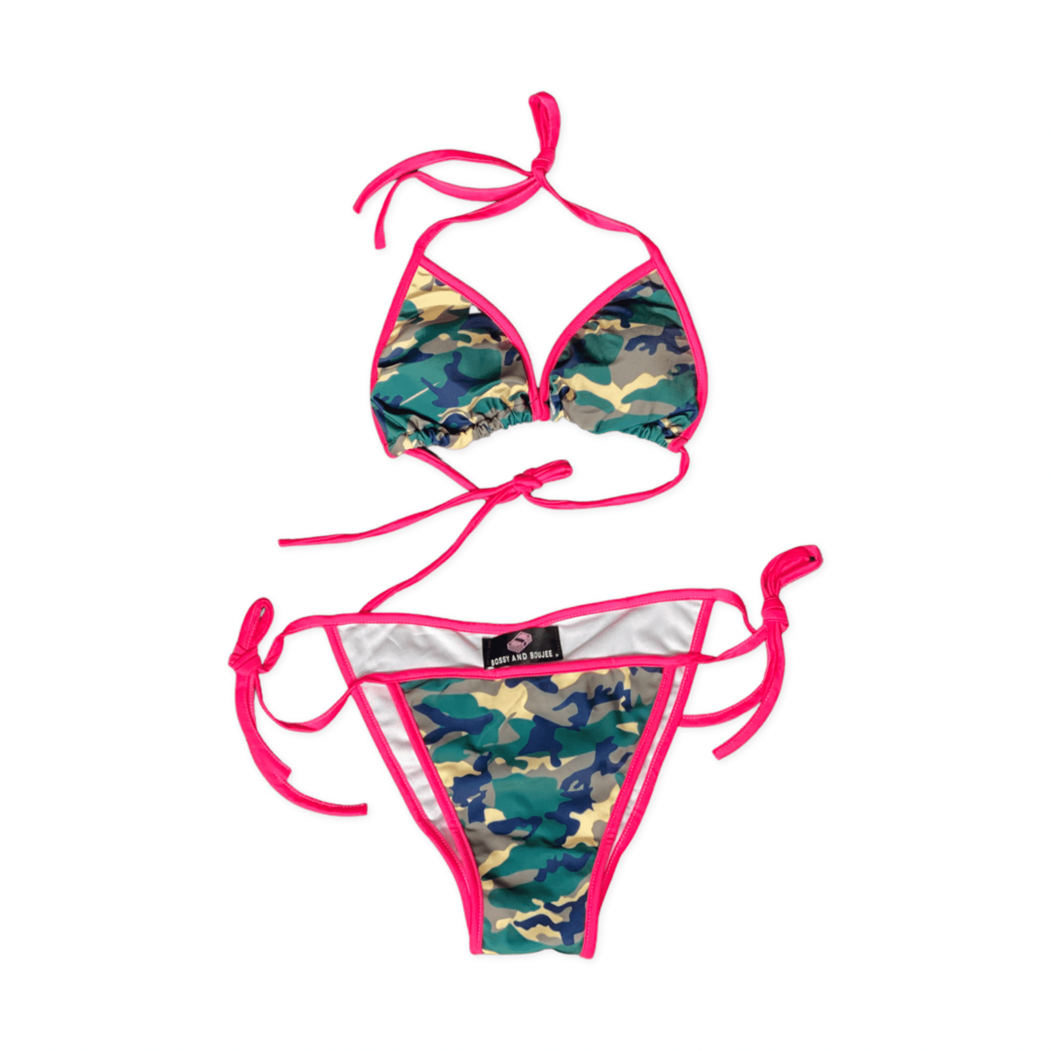 "BOSS LADY NATION'' Bikini - Walmart Business Supplies