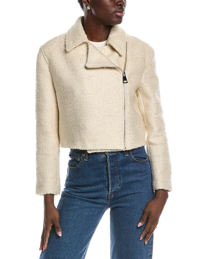 BOSS womens Hugo Jabi Jacket, s, White - Walmart.com