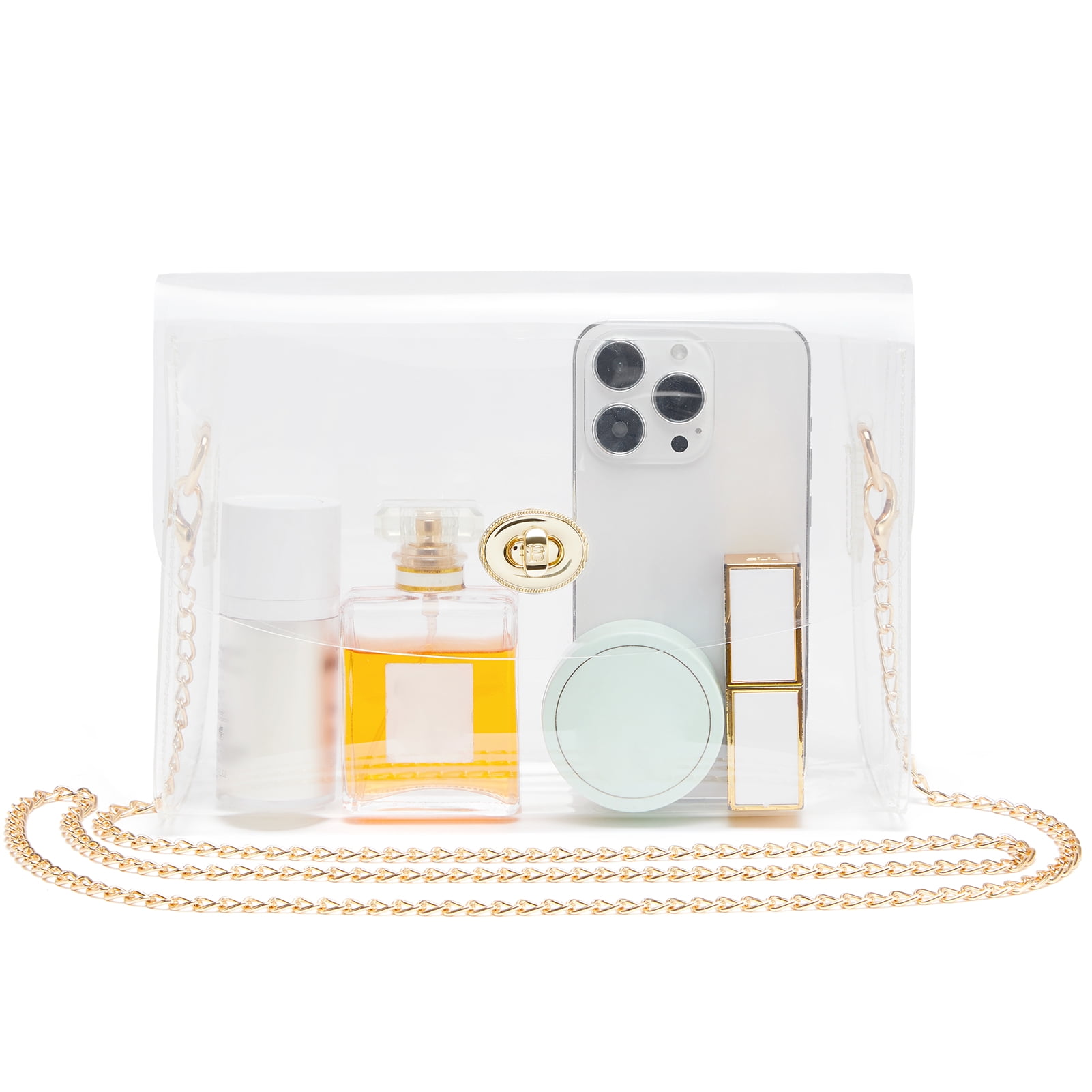 BOSTANTEN Clear Purses for Women Stadium Small Crossbody Bags Shoulder ...