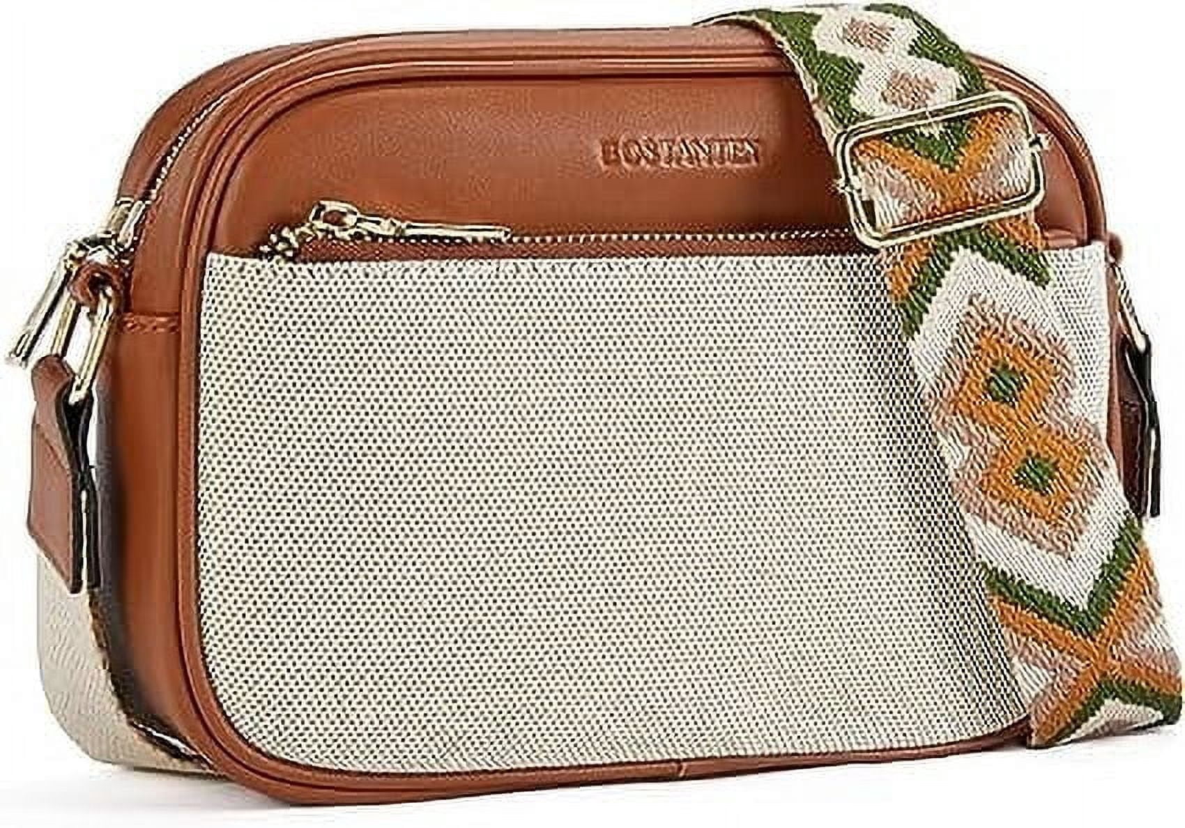 BOSTANTEN Quilted Crossbody Bags for Women Vegan Leather Purses Small ...
