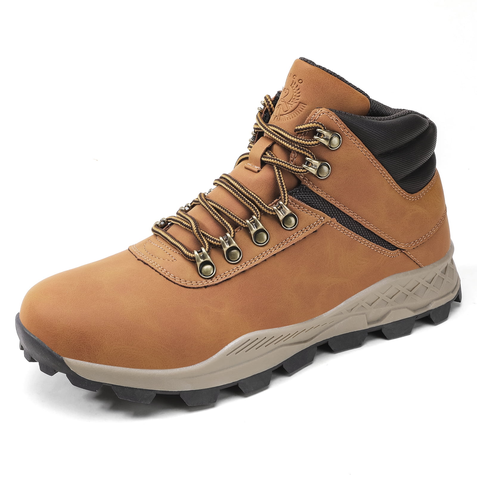 BOSTEXI Men's Hiking Boots Water Resistant Walking Trekking Camping ...