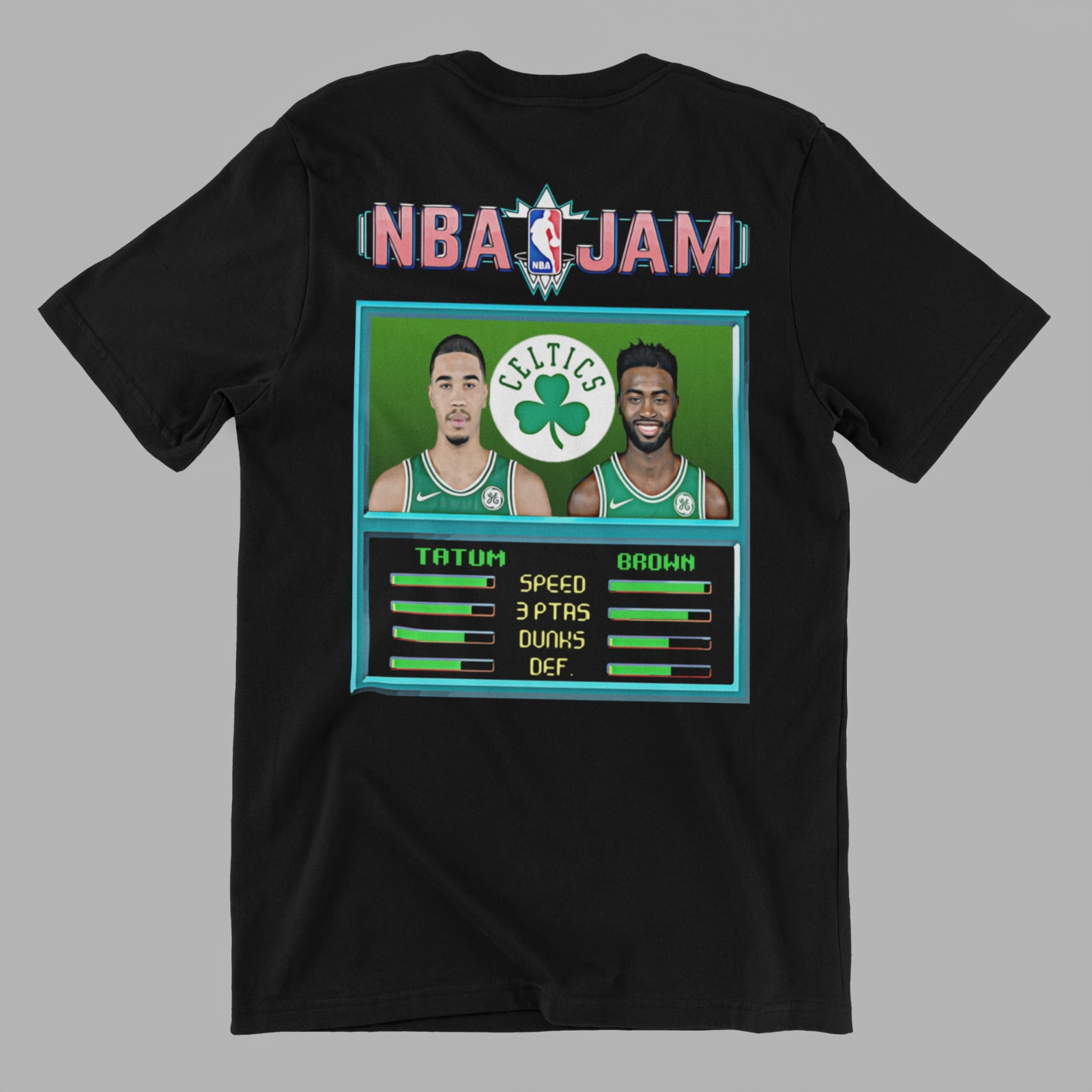 BOSTON C’S ARCADE BBALL DUO QUALITY SHIRT BLACK 90S RETRO VINTAGE ...