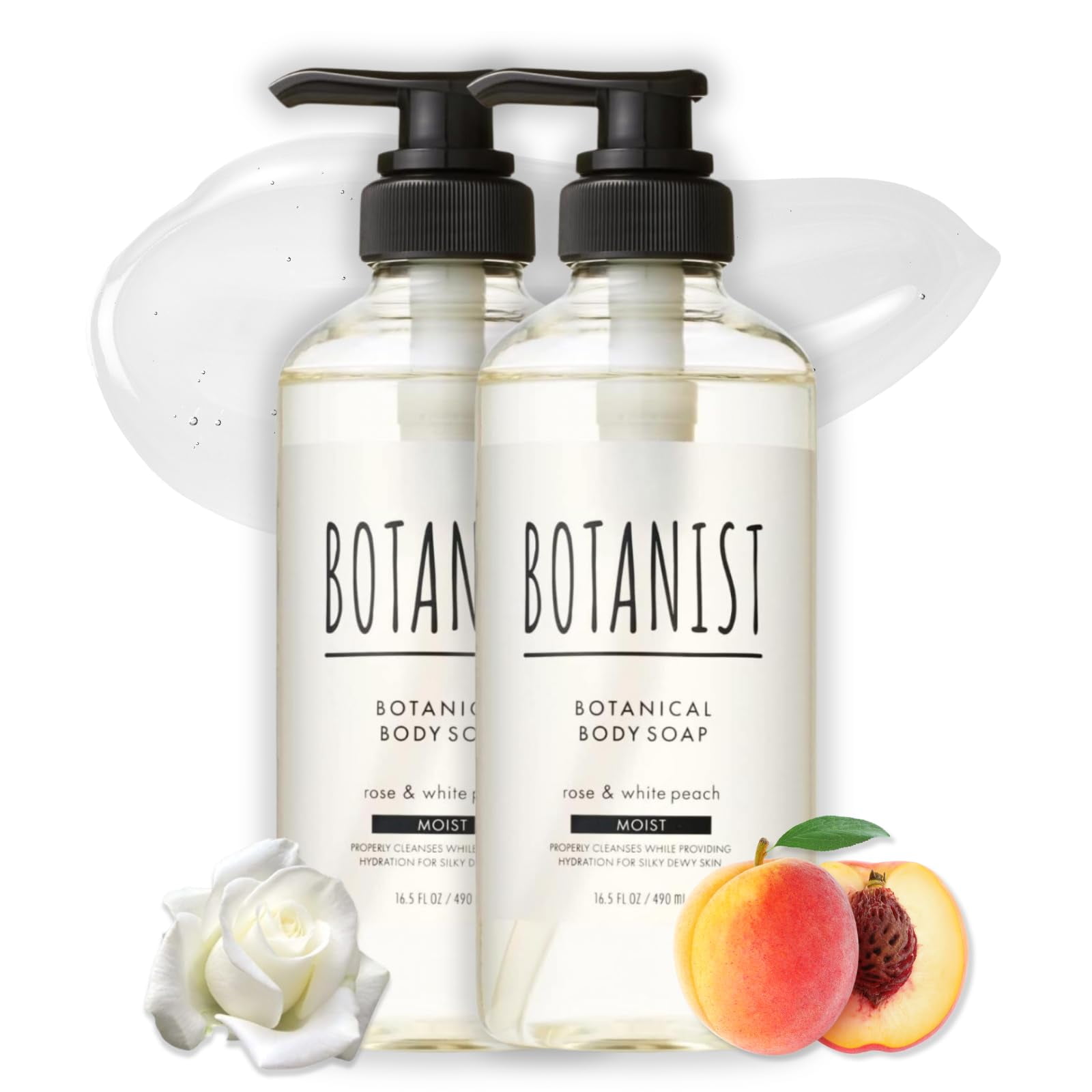BOTANIST Body Wash For Dry HYZ01 & Sensitive Skin, Body Wash For Family Use, Hydrating Body Soap ...