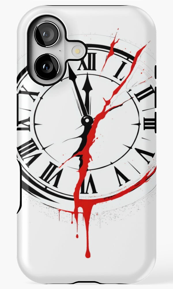BOTC Blood Splattered Broken Hour Art Phone Case for iPhone 17 16 15 14 ...