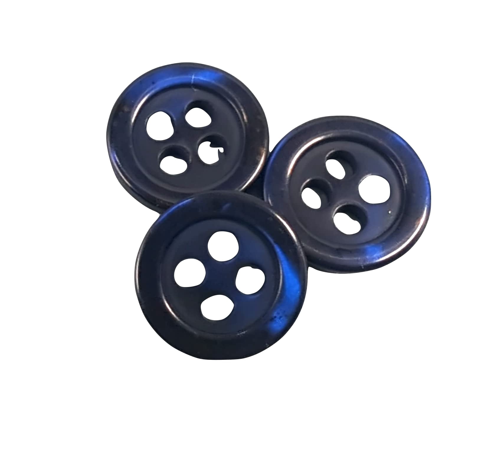 BOTIBOTON 50 Buttons for Sewing - 5 Sizes and 11 Colours to Choose - 4 ...