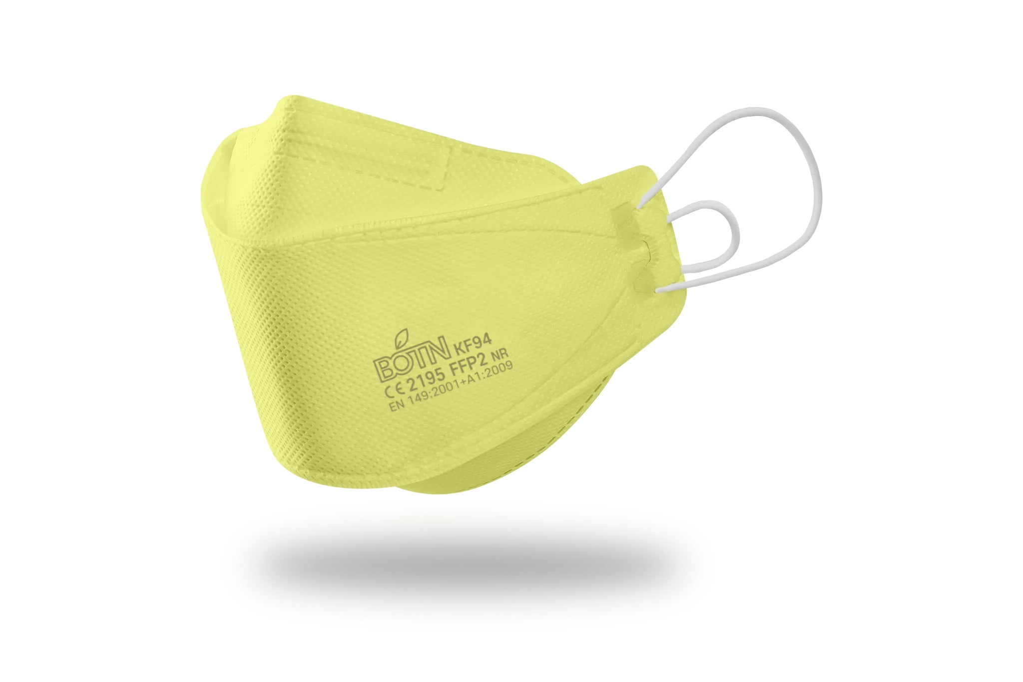 BOTN KF94 Face Mask - Adult, Adjustable, Yellow - 10 Count - Walmart.com