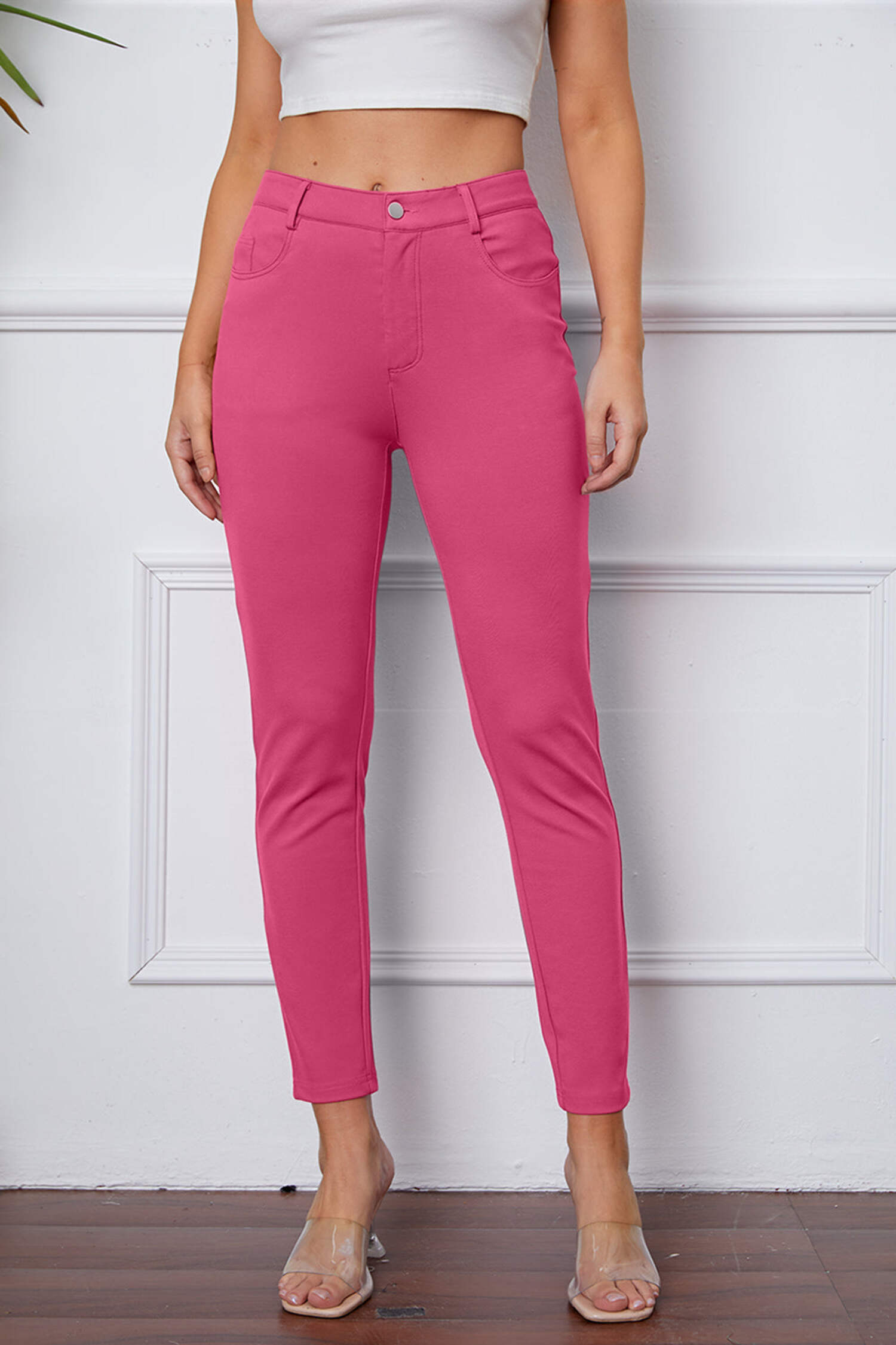 BOTTOM StretchyStitch Pants by Basic Bae - Walmart.com