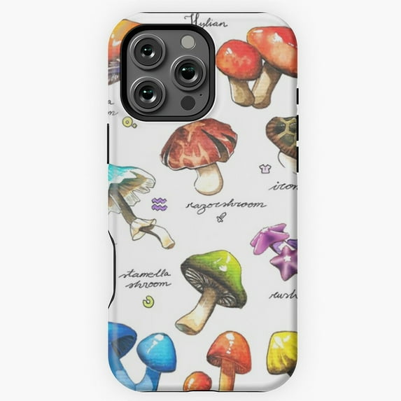 BOTW Forest Mushrooms Art Phone Case Compatible across iPhone 11–17 Pro ...