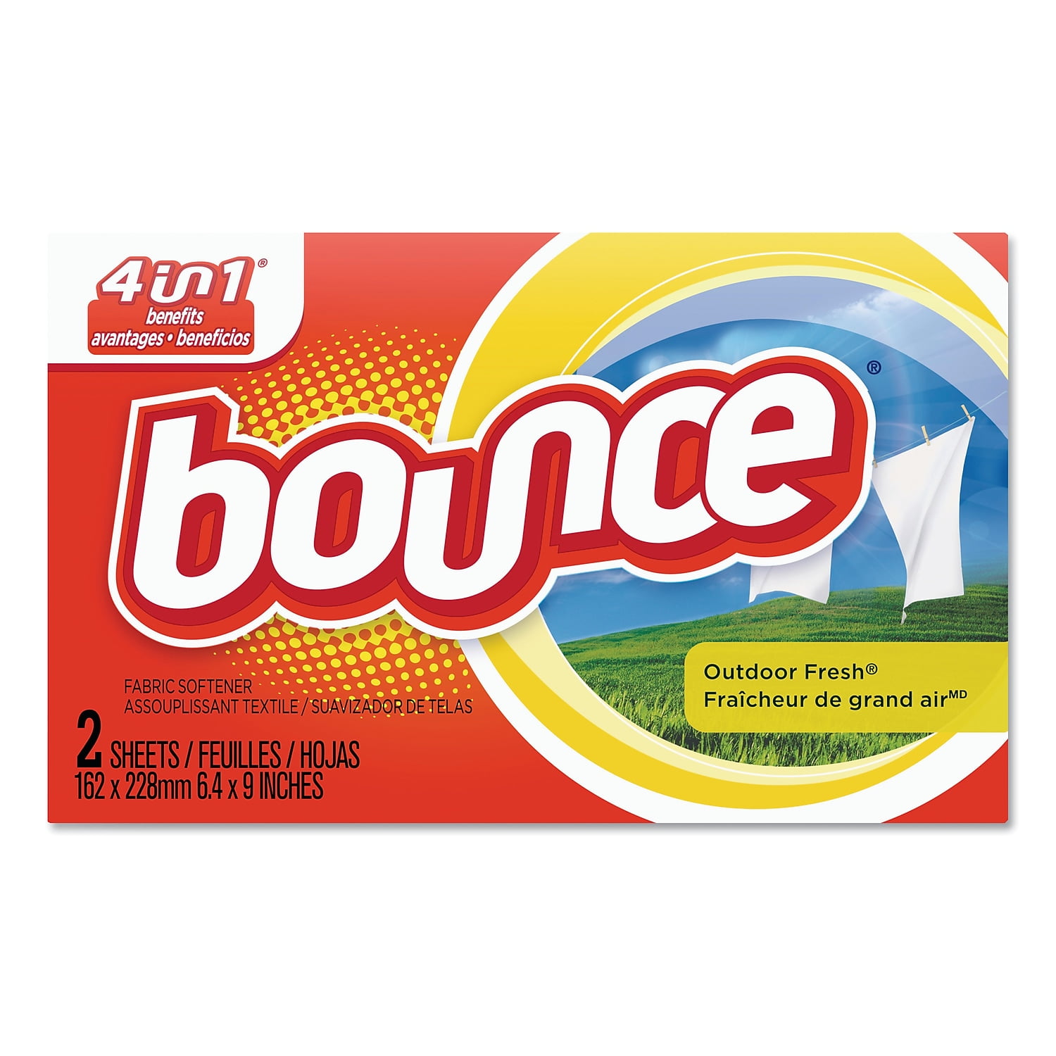 Bounce Dryer Sheets with Fresh Scent, Coin Vend Packs, 156 Boxes per ...
