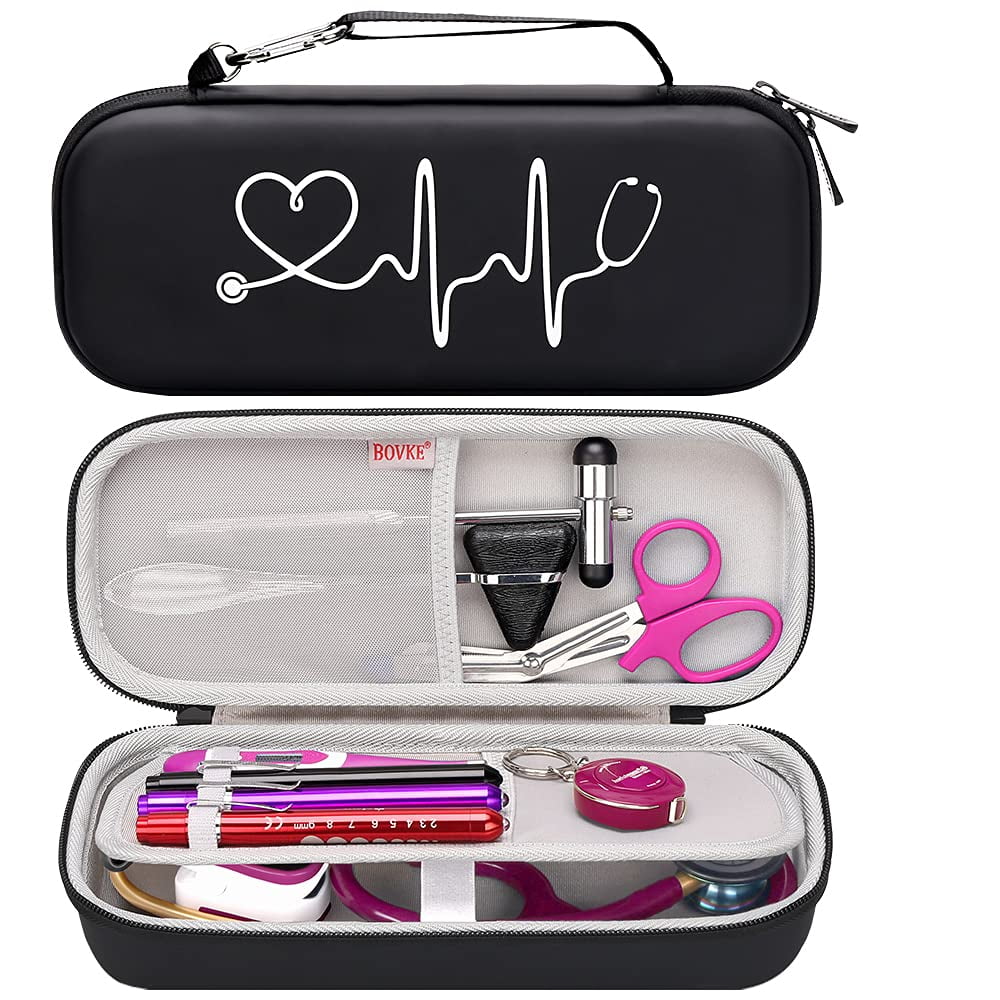 BOVKE Stethoscope Case fits 3M Littmann Classic III, Lightweight II S.E ...
