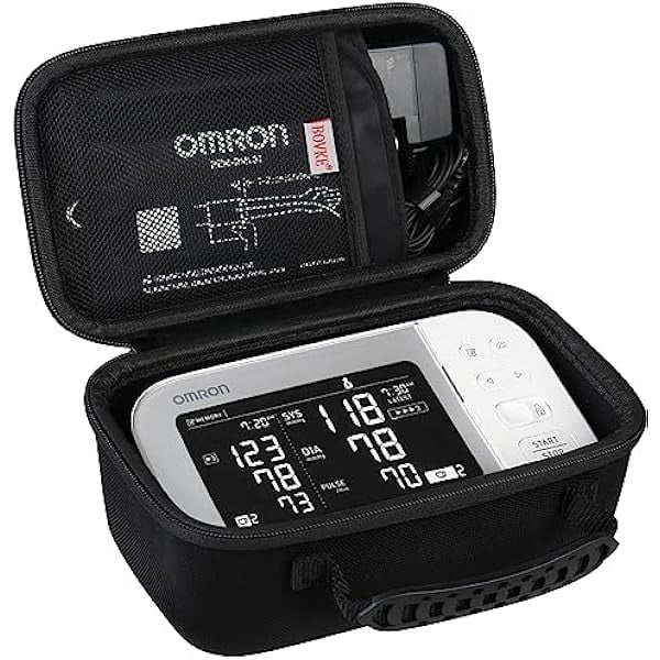 BOVKE Storage Case for Omron Platinum Blood Pressure Monitor BP5450 ...