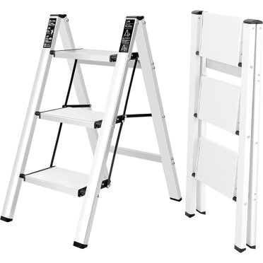 Little Giant Safety Step 3-Step Type 1A Aluminum Step Stool - Walmart.com