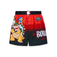 Disney Cars Little Boys' Lightning McQueen Swim Trunks, Sizes 4-7 ...
