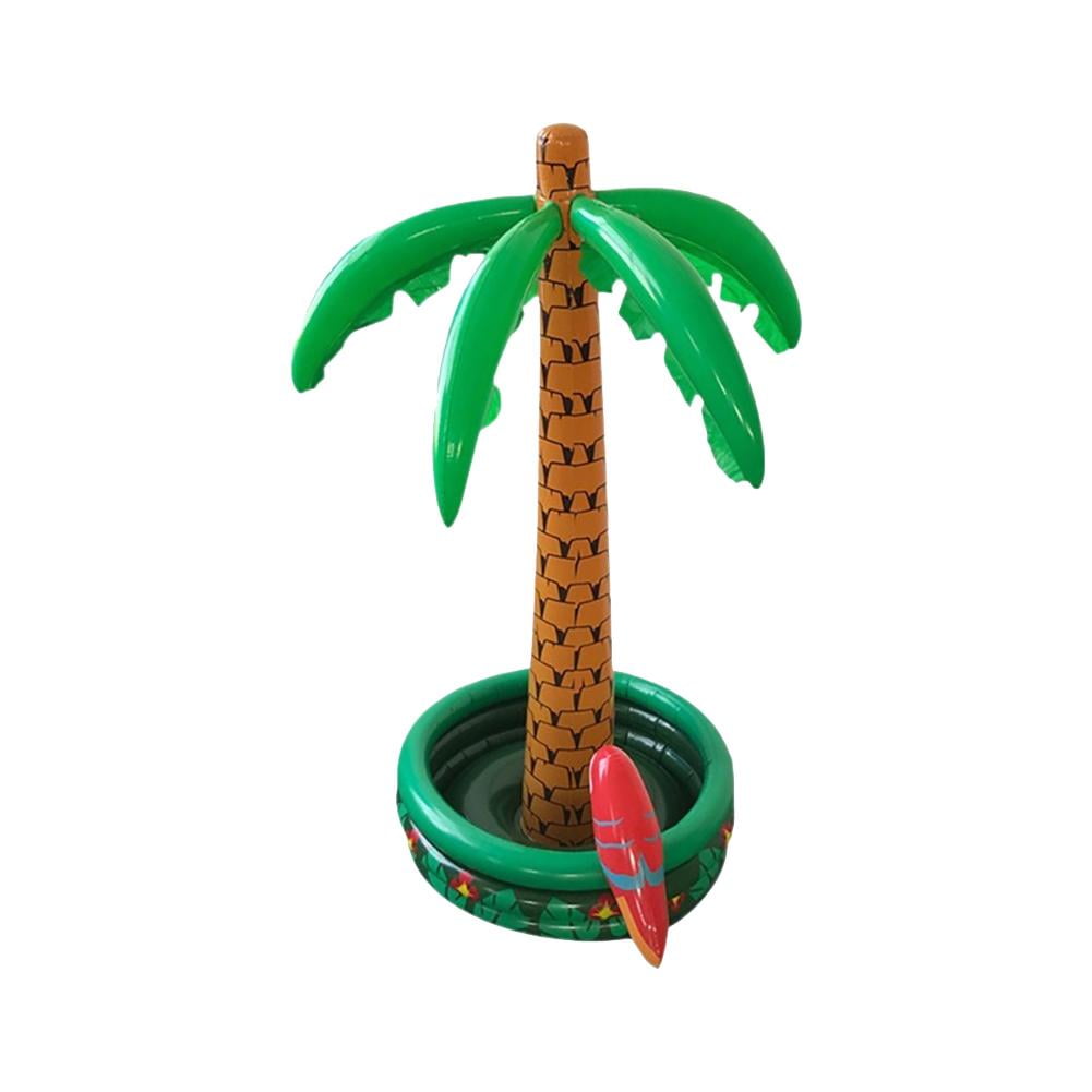 BOWTONG Inflatable Cactus Cooler, 72cm Blow Up Coconut Tree Ice Bucket ...