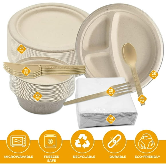 Paper Plates And Bowls Sets