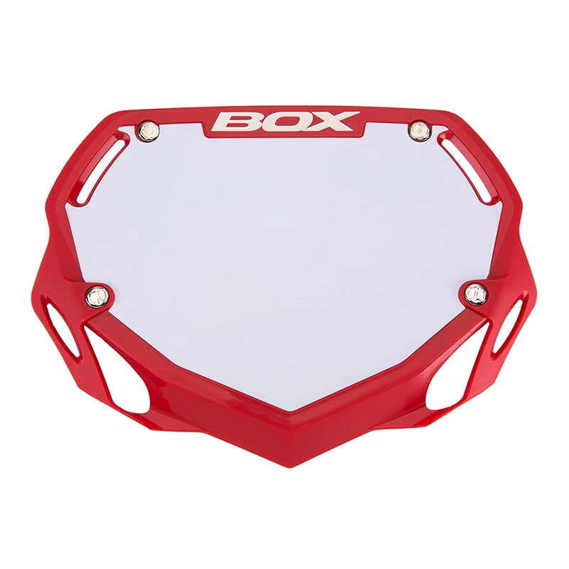 BOX Box Two Number Plate, Small - Red - Walmart.com