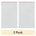 (2 pack) BOX Minigrip Reclosable Poly Bag - Walmart.com