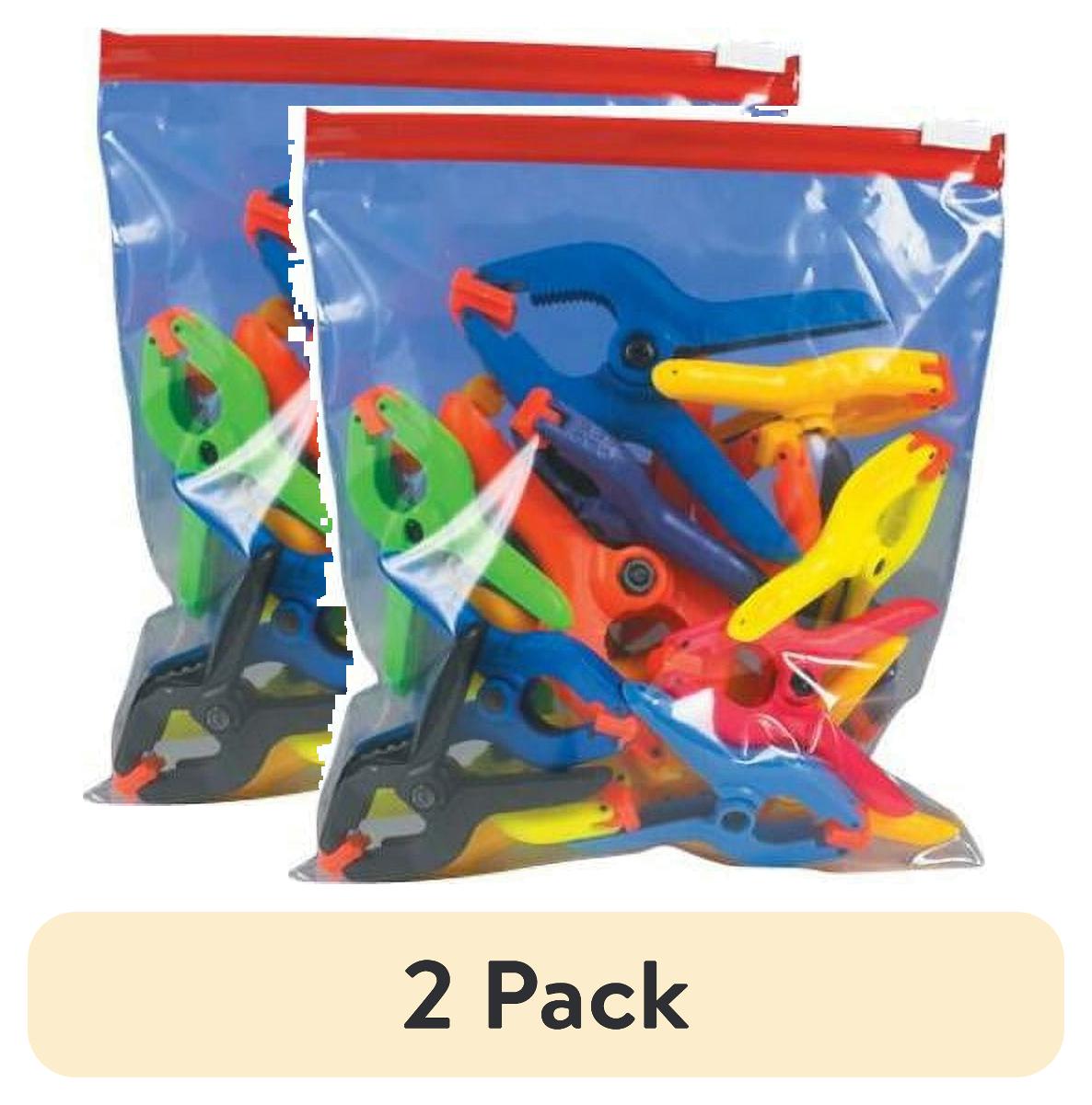 (2 pack) Minigrip Slidergrip 2.7 Mil Reclosable Poly Bags 14 1/2" x 16 ...