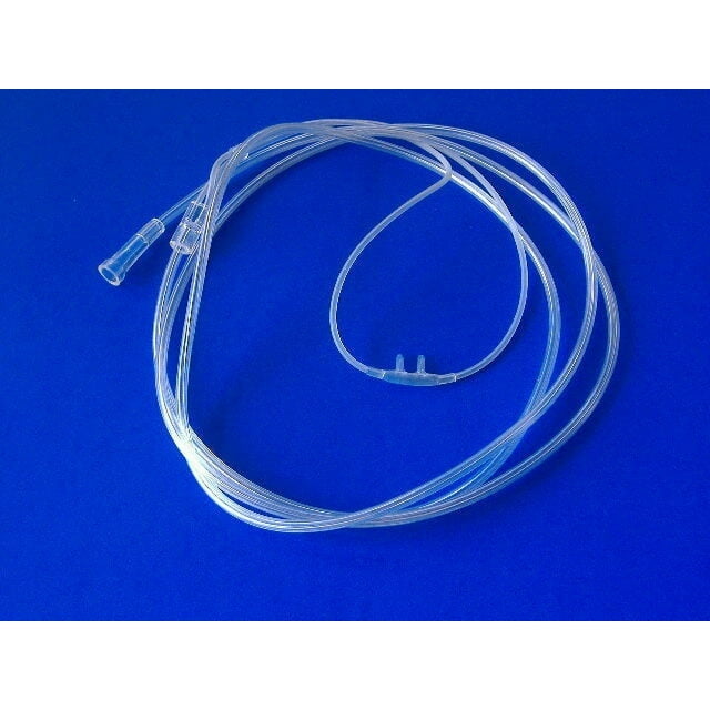 BOX OF 5 (FIVE) 7FT Adult Flexible Tip Soft Nasal Oxygen Cannulas Clear ...