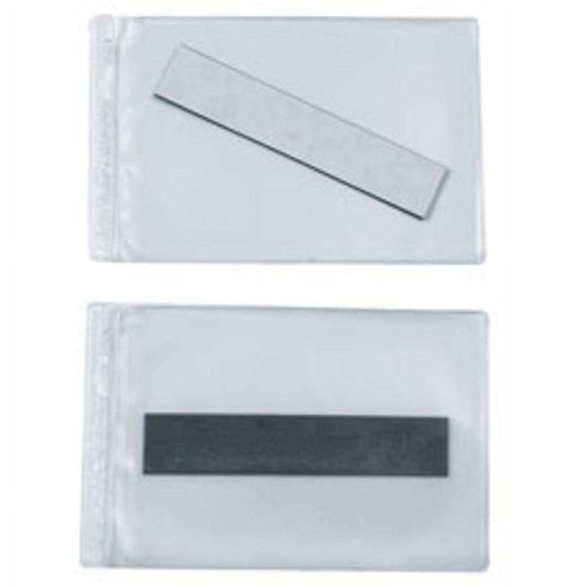 SuperScan® Vinyl Envelopes, 4" x 6", Clear, Pack Of 50 - Walmart.com