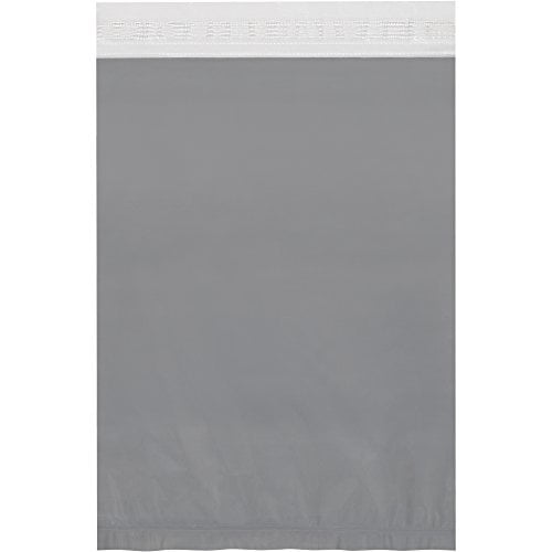 BOX USA Clear View Poly Mailer Envelopes, 14 1/2" x 19", Clear/White ...