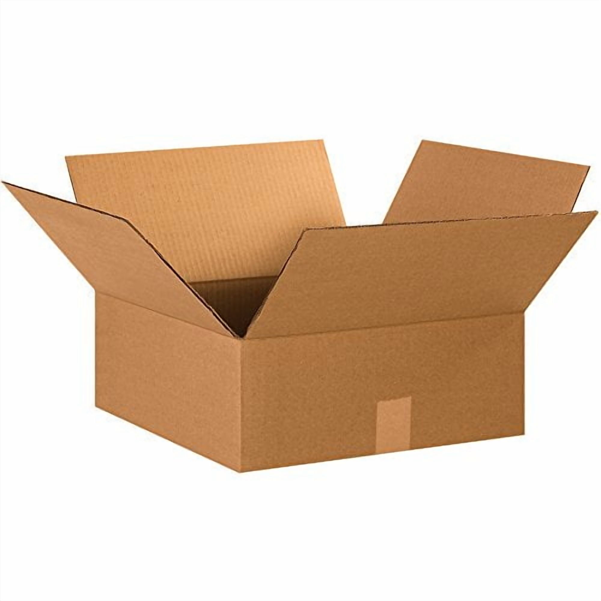 BOX USA Shipping Boxes Flat 15"L x 15"W x 6"H, 25-Pack | Corrugated ...