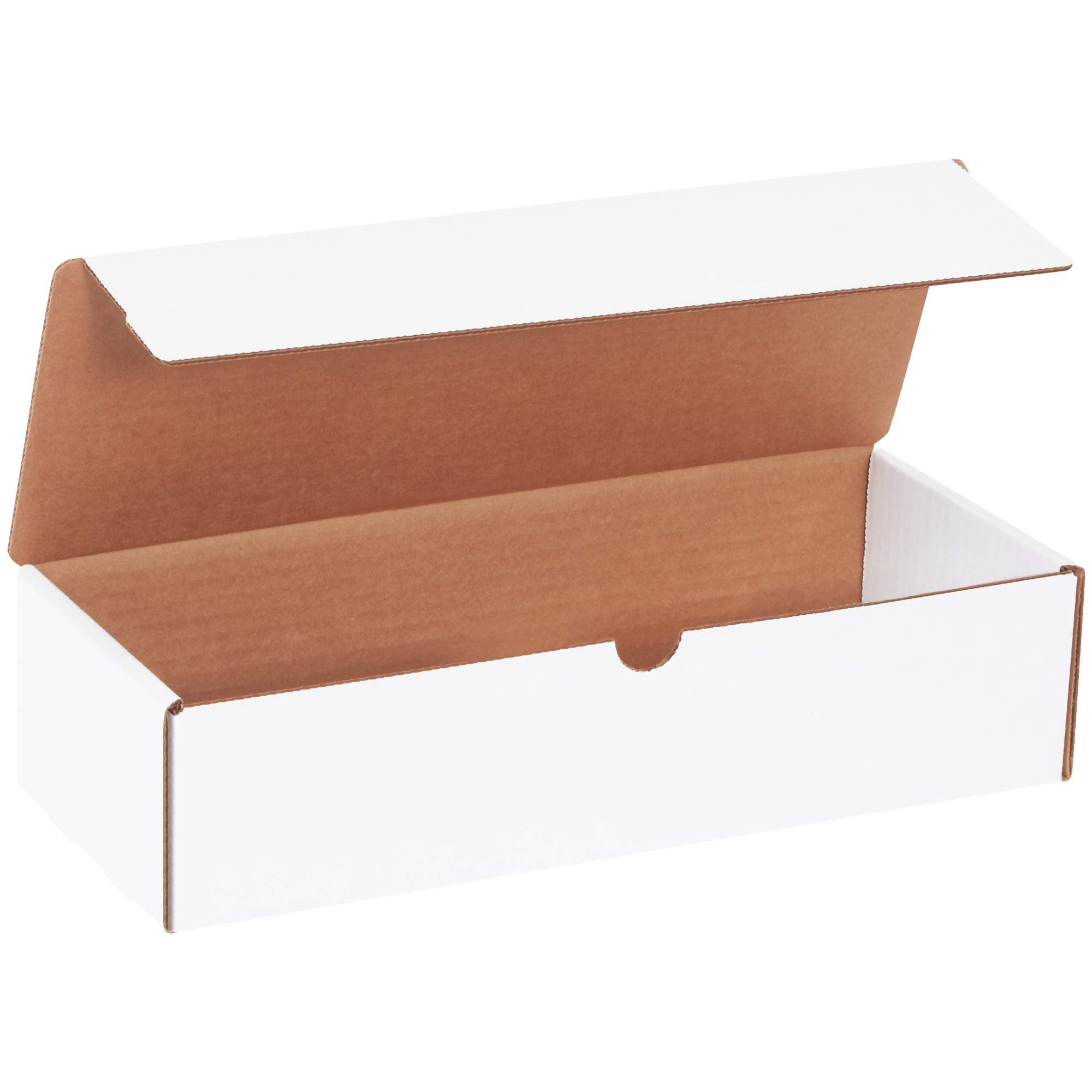 BOX USA Small Shipping Boxes 12.5'L x 5'W x 3'H, 50-Pack Foldable ...
