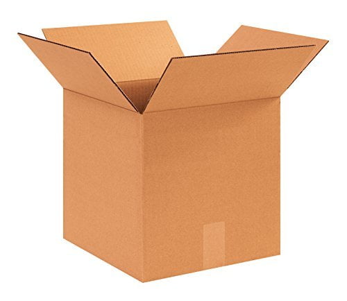 BOX USA Weather-Resistant V3C Corrugated Cardboard Boxes, 8" x 8" x 8 ...