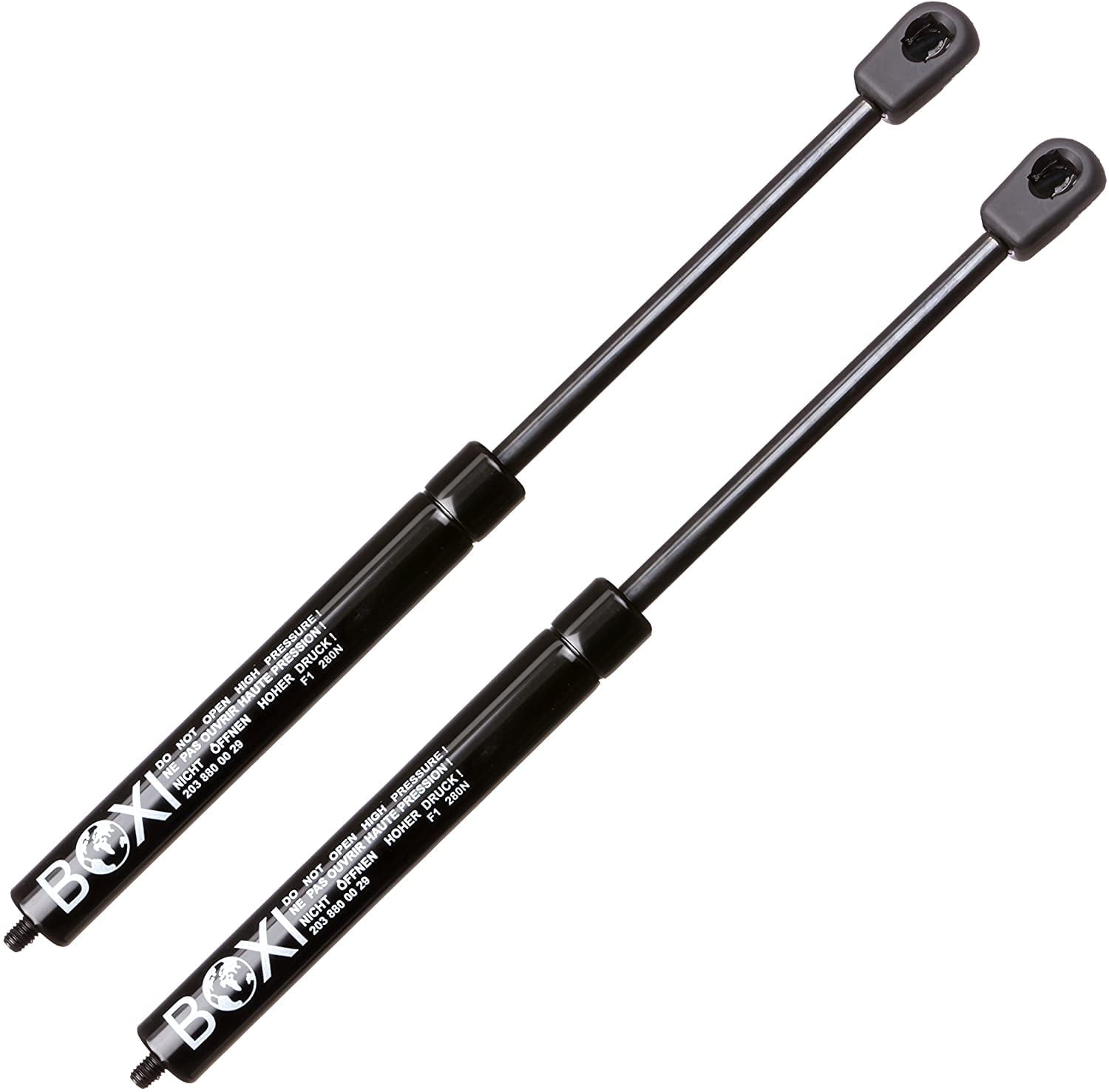BOXI 2pcs Hood lift support gas strut shock spring for Mercedes-Benz ...