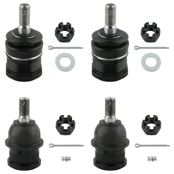 BOXI 4pc Front Suspension Ball Joint Set Fit for Dodge Ram 1500 Van ...