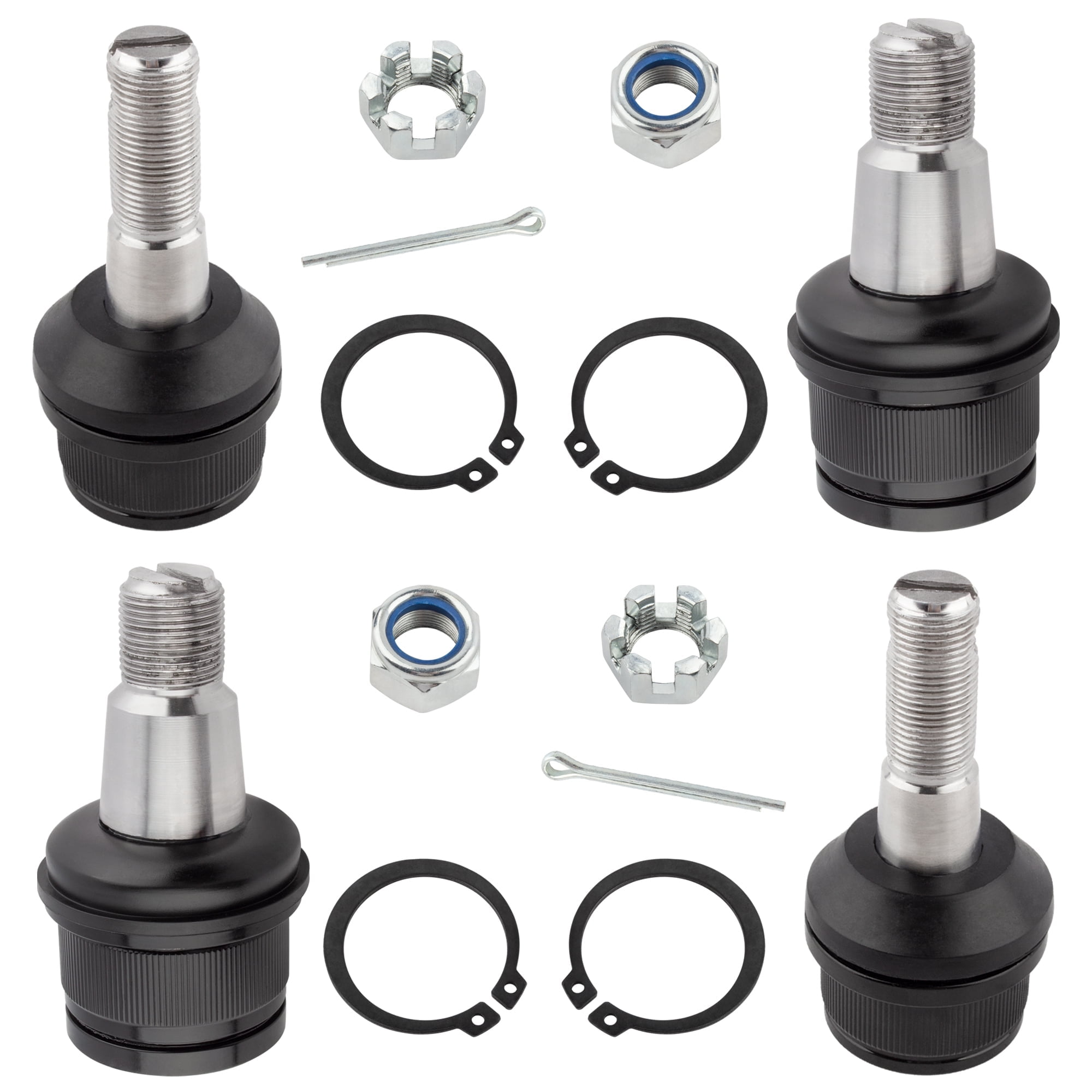 BOXI 4pcs Front Upper Lower Ball Joints for Dodge Ram 2500 3500 4WD ...