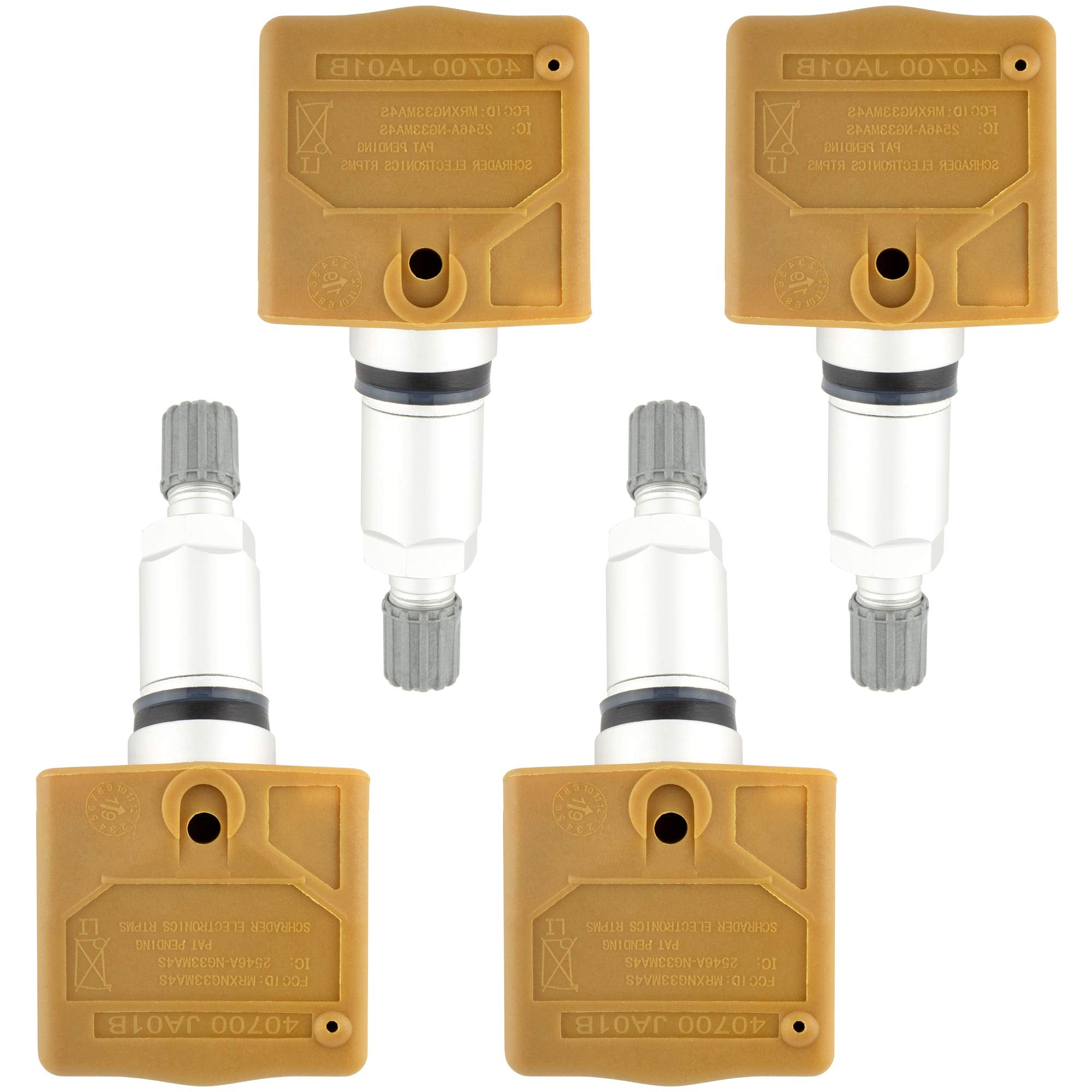 BOXI 4pcs Tire Pressure Sensors TPMS 315MHz Fit for Nissan Frontier ...