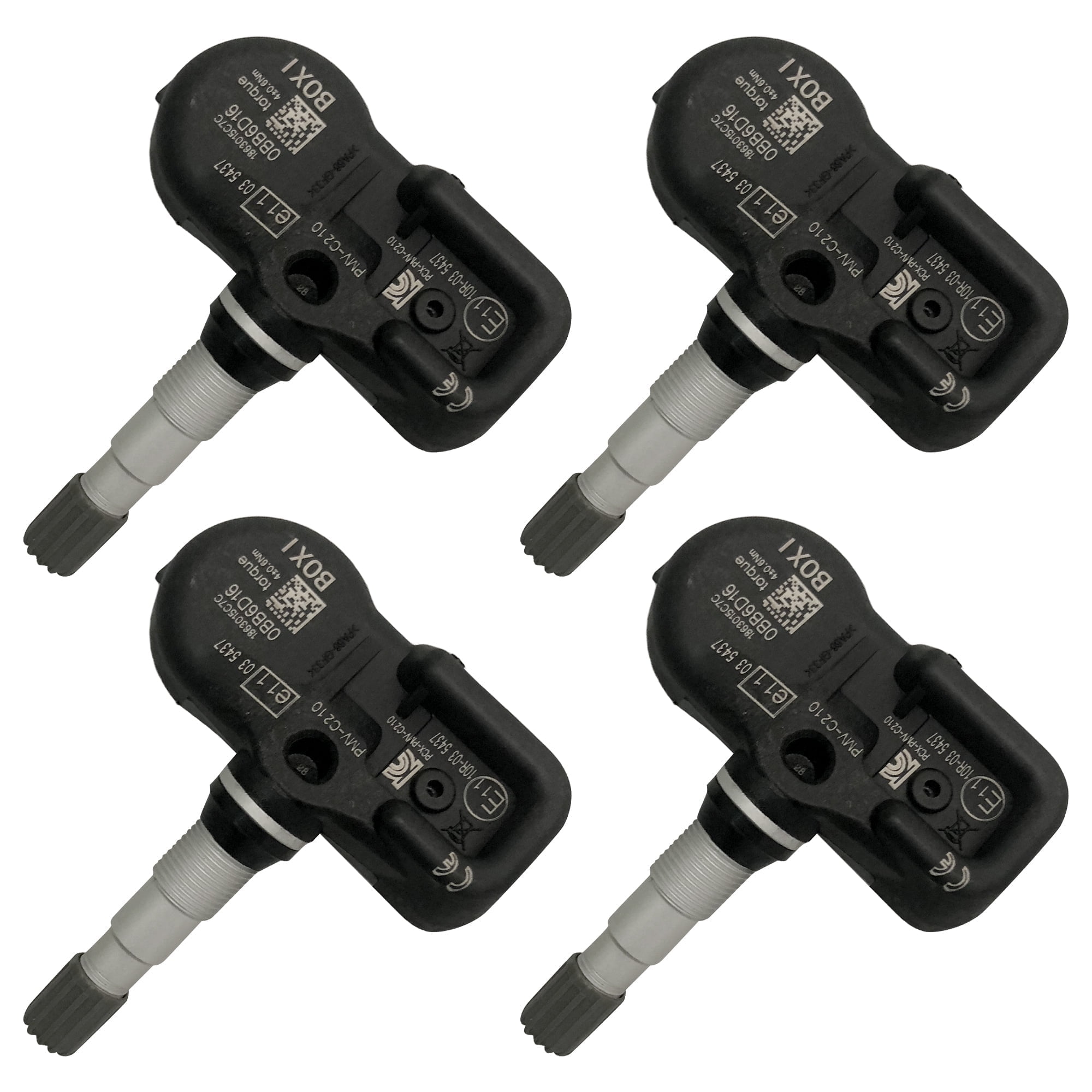 BOXI 4pcs Tire Pressure Sensors TPMS 433MHz Fit for Toyota Auris 2015 ...