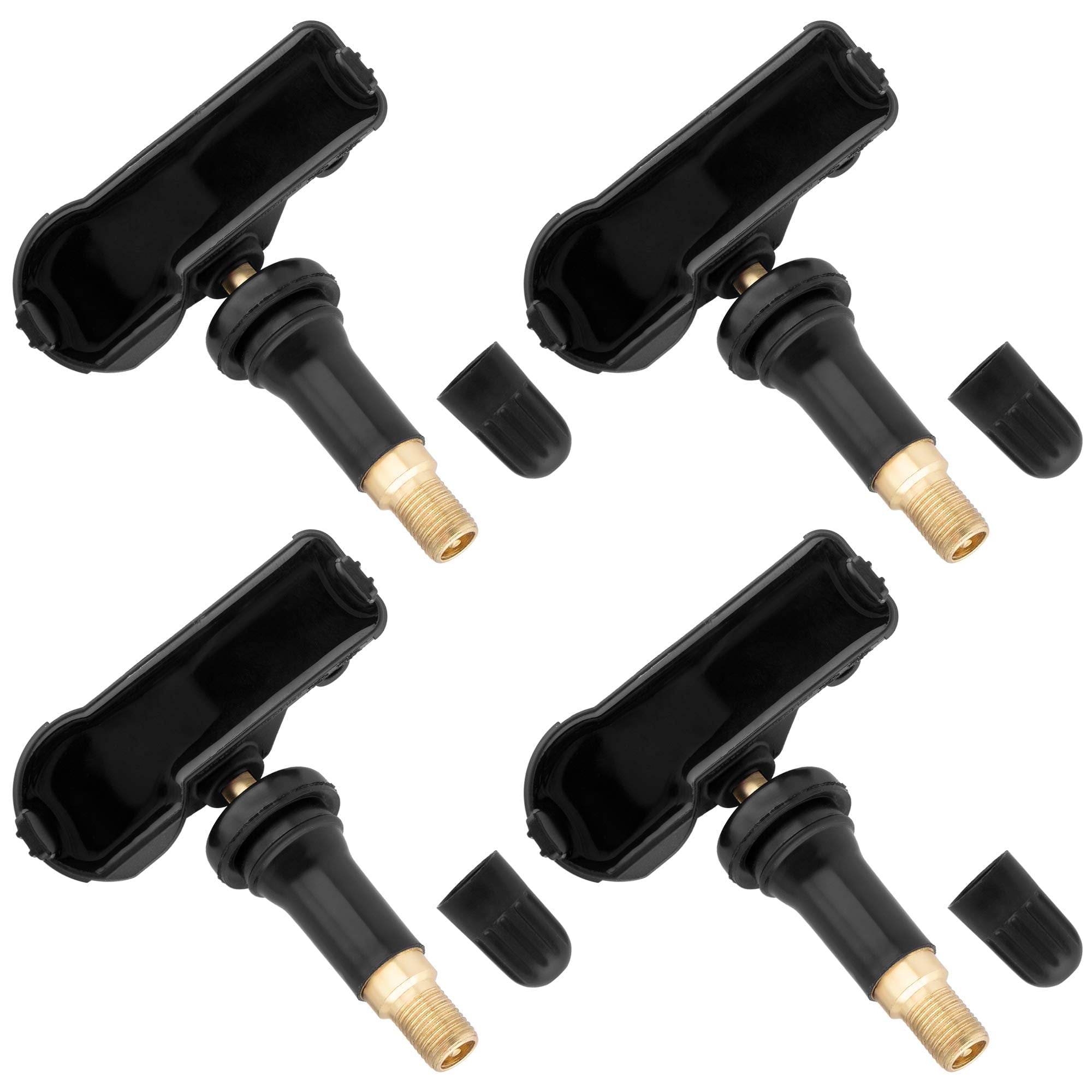 BOXI 4pcs Tire Pressure Sensors TPMS 433MHz Fit for Wrangler for Dodge ...