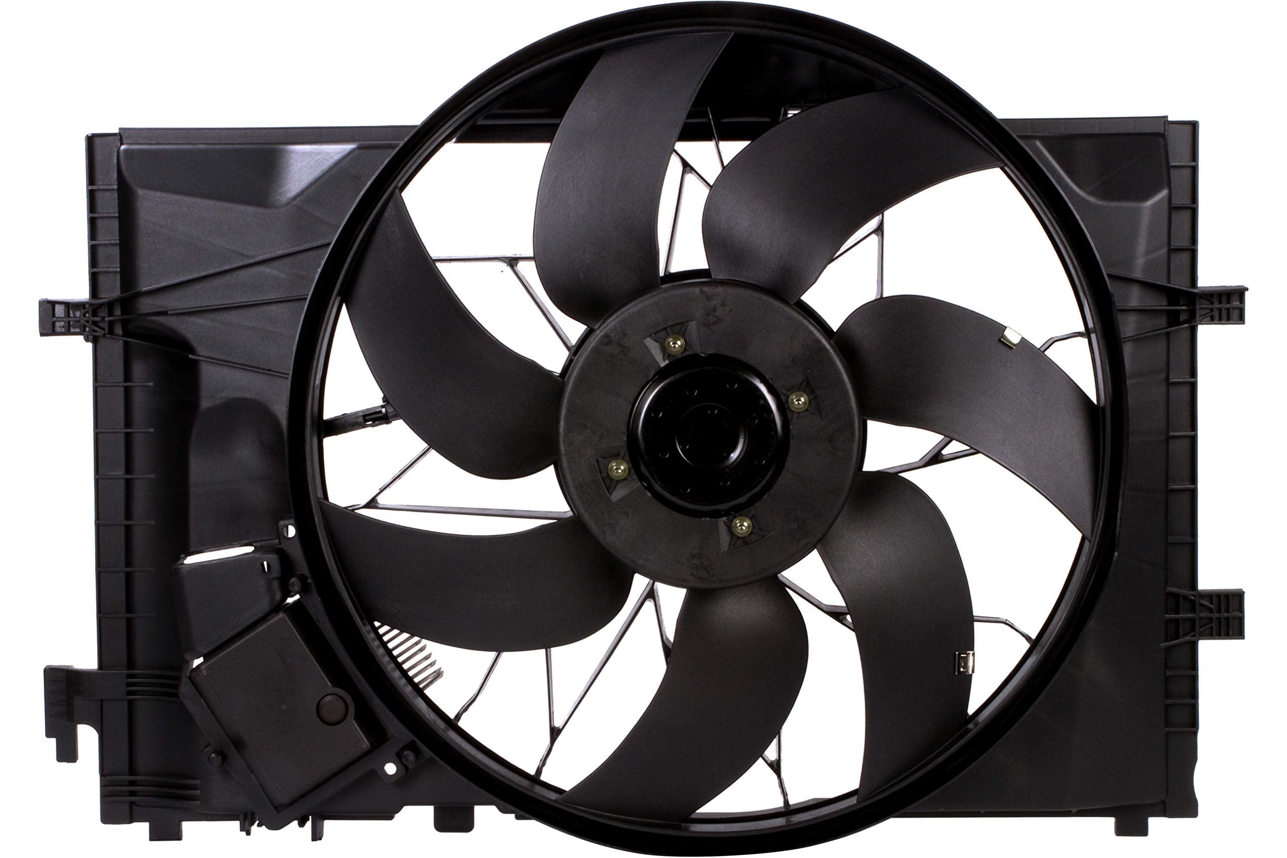 BOXI 600W Engine Cooling Fan Assembly For Mercedes Benz W203 W209 C230 ...