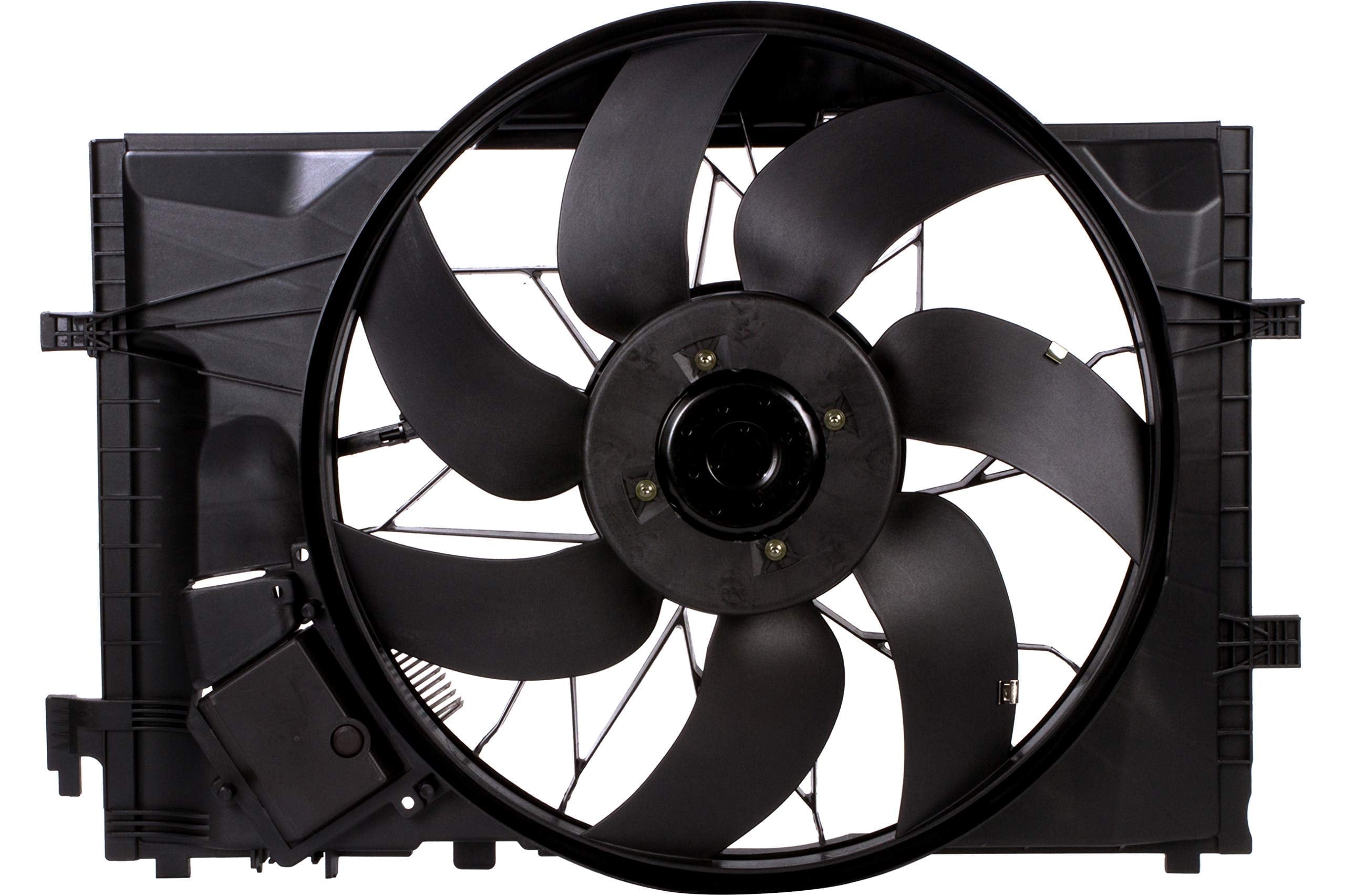 BOXI 600W Engine Cooling Fan Assembly For Mercedes Benz W203 W209 C230 ...