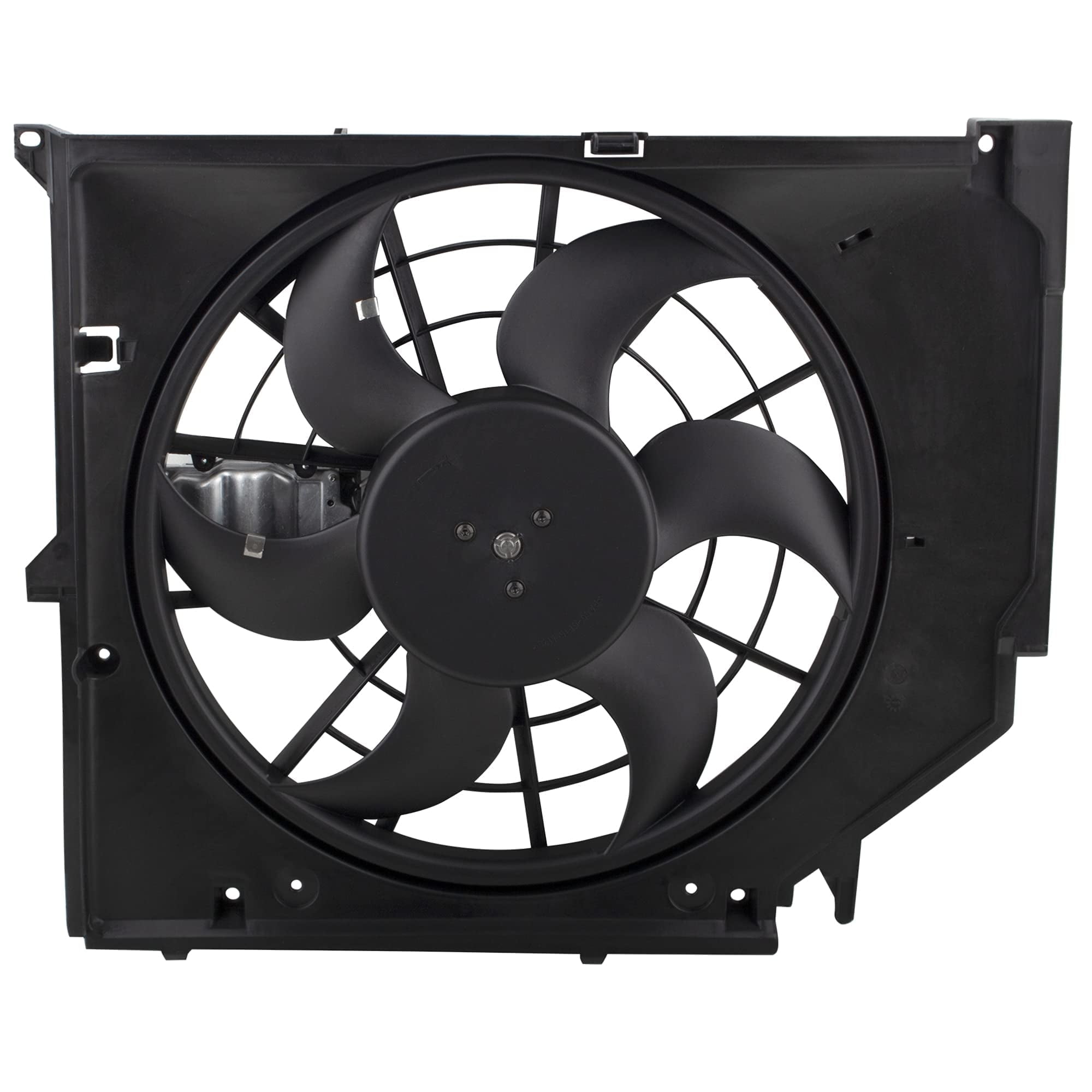 BOXI 621-199 Radiator Cooling Fan Assembly Replacement for BMW E46 3 ...