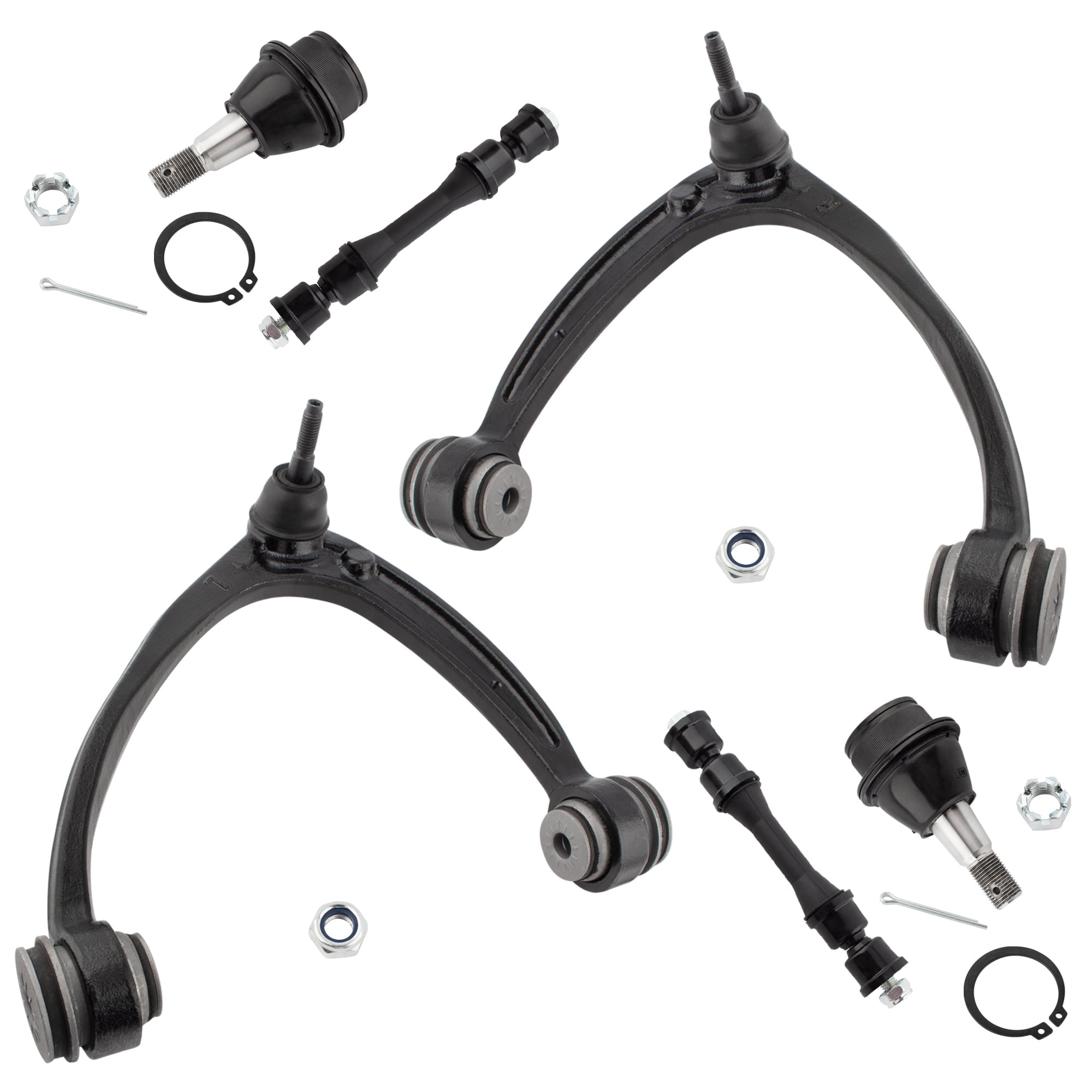 BOXI 6pcs Front Upper Control Arm Ball Joint Sway Bar for Cadillac ...